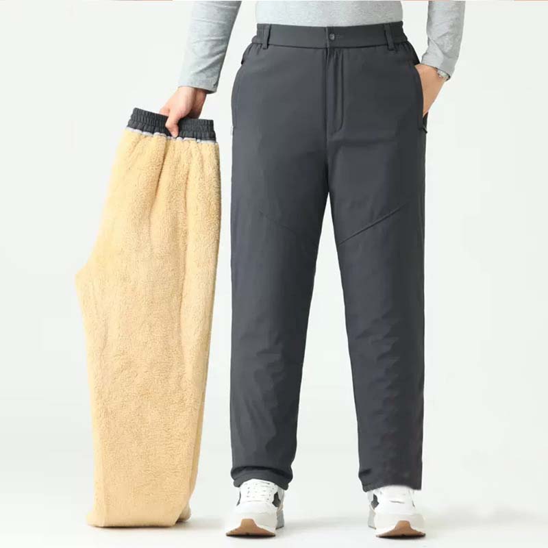 Men's Warm Pants with Zipper Pockets – wulled
